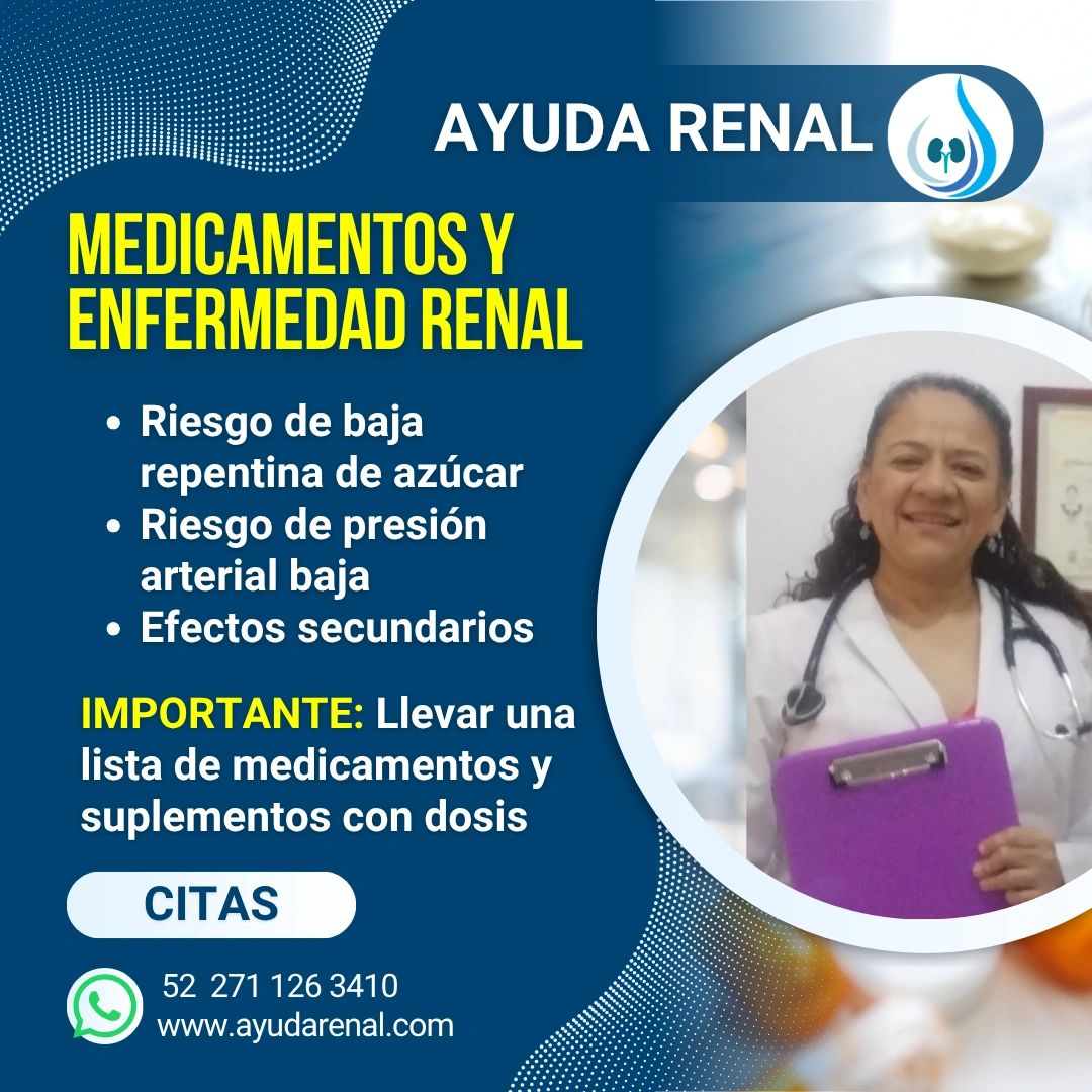 Medicamentos y enfermedad renal crónica